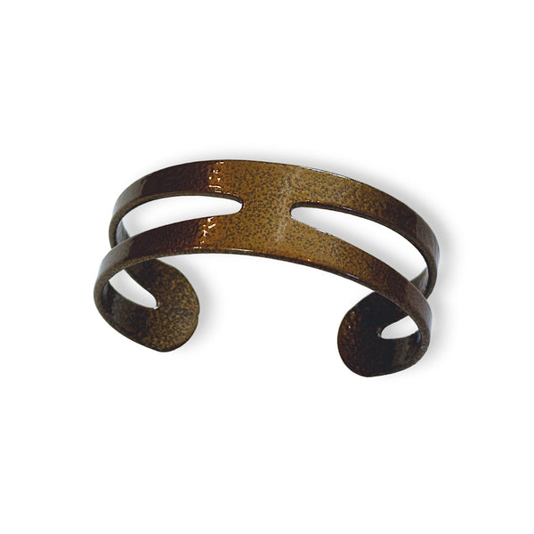 Double Cutout Textured Cuff Bracelet - Erica Zap Designs