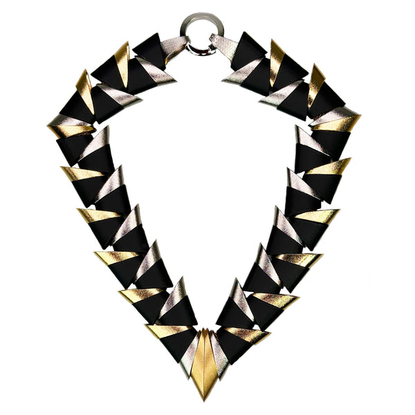 Long "V" Collar - Erica Zap Designs