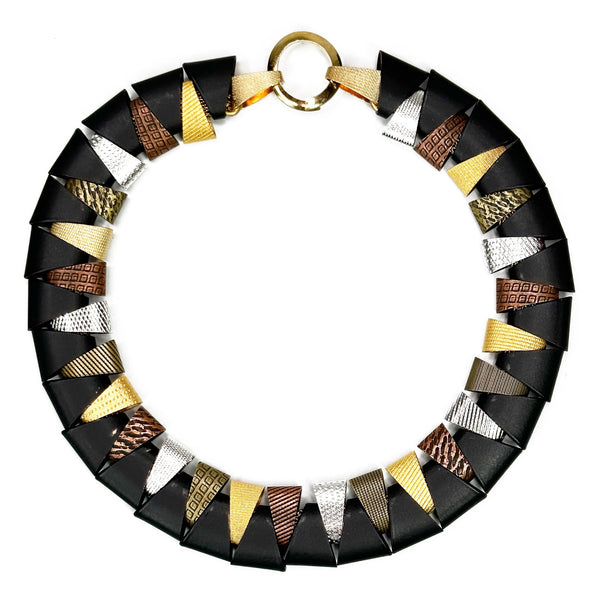 Multi-Tone Round Collar - Erica Zap Designs