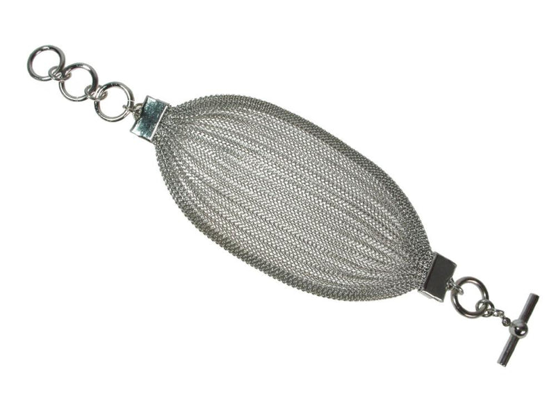 Adjustable Wide Mesh Bracelet - Erica Zap Designs
